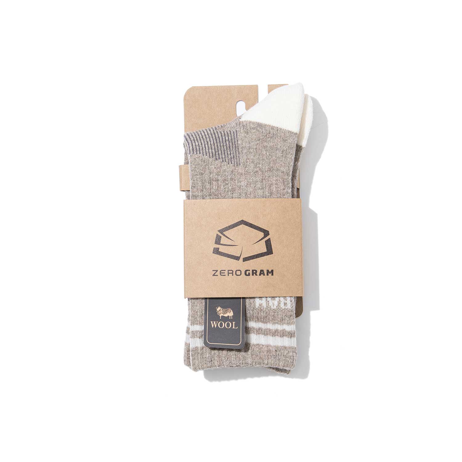 제로그램 | 트레일하이커 메리노울 로고 삭스