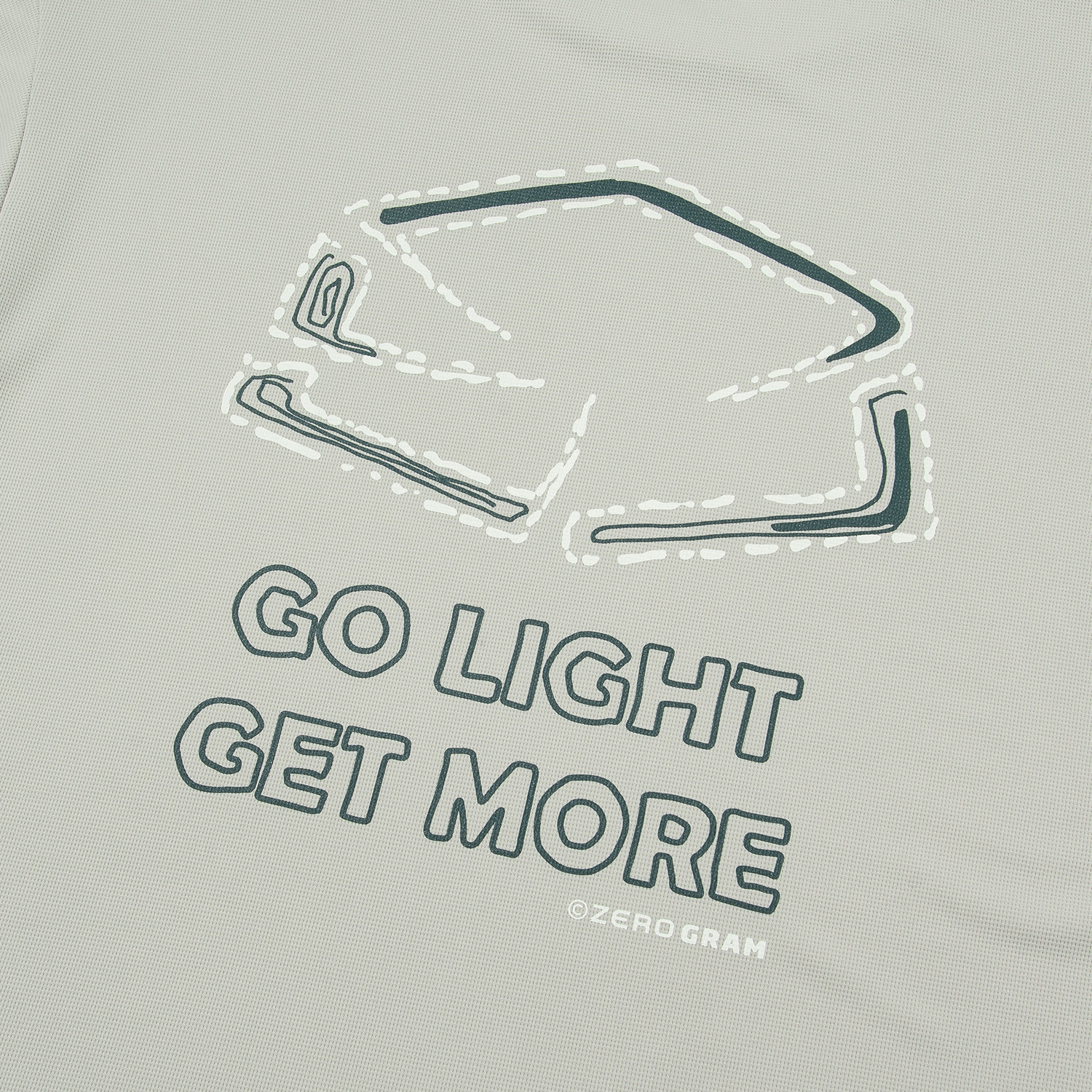 제로그램 | 넥스트스킨 Q-DRY 그래픽 반팔 티셔츠